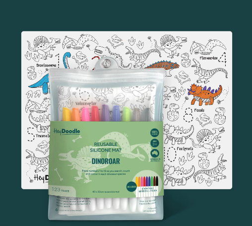 Hey Doodle Classic Mat|Reusable – Hickmotts Gifts